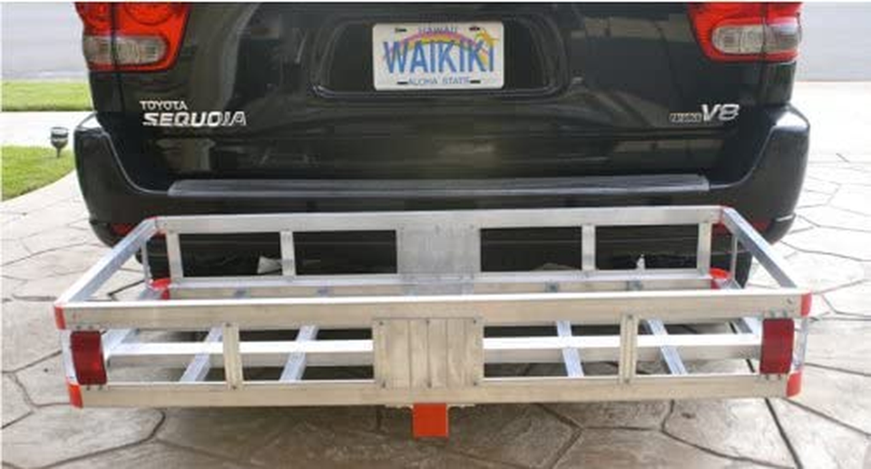 Cargo Carrier Trailer Hitch Lightweight Auto Basket Rack Luggage ...