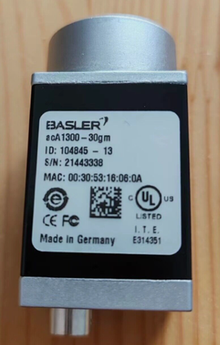 Used & Tested BASLER acA1300-30gm Monochrome CCD Camera | eBay