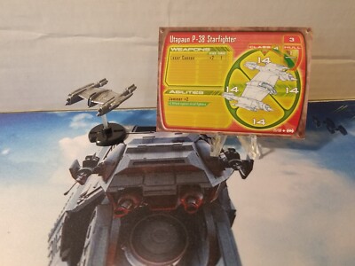 Star Wars Miniatures Starship Battles #25 Utapaun P-38 Starfighter | eBay