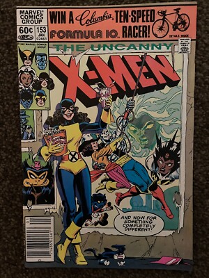 Uncanny X-Men #153 VF Newsstand 1982 | eBay