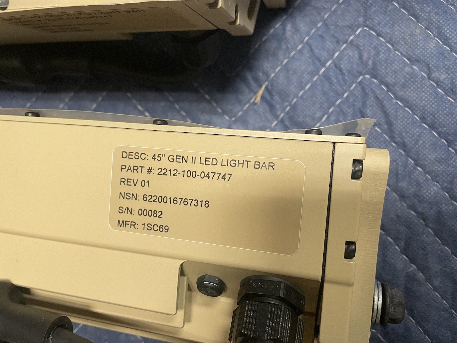 IBIS TEK LED Light Bar KIT w/ Motorized Search Lights MILITARY HMMWV ...