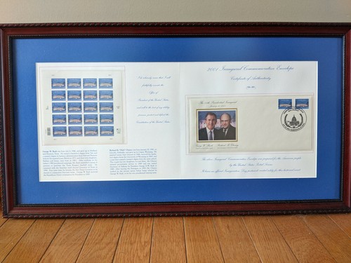 Pres. George W. Bush & VP Dick Cheney ~ 33¢ Stamp Collection & First ...