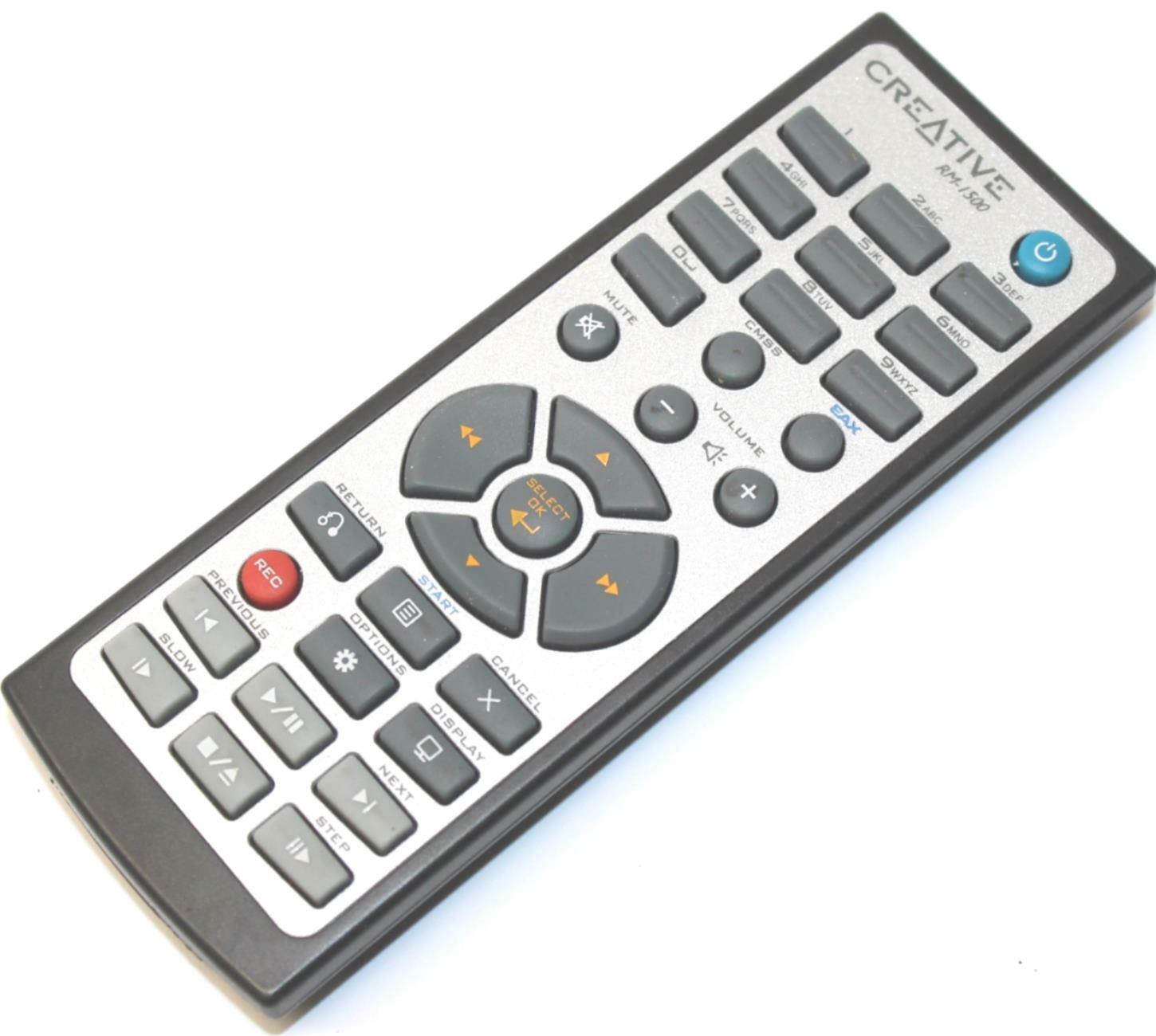 Creative Technology RM-1500 Sound Blaster Audigy Remote Control for ...