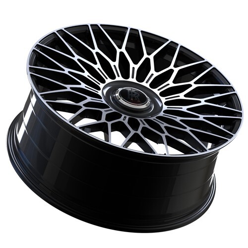 SET (4) 24x9/24x10 5X112/5X120 OS FLOW FORGED WHEELS ROLLS ROYCE GHOST ...