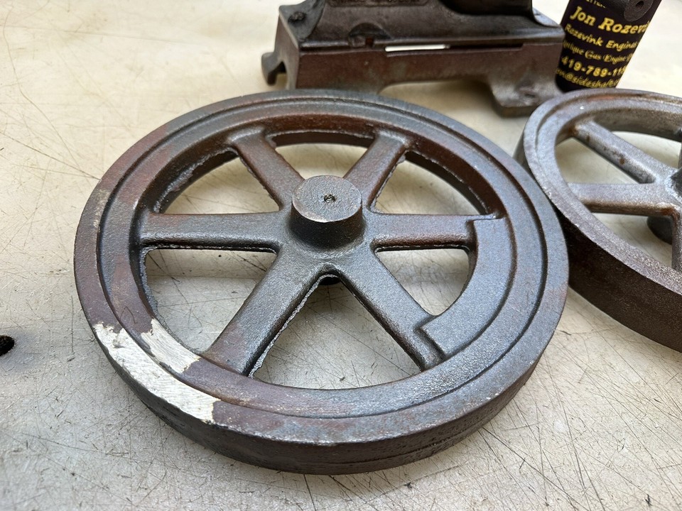 BRUNNER AIR COMPRESSOR MODEL KIT Hit and Miss Gas Engine Out Of!! | eBay