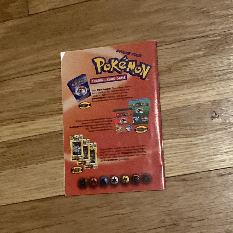 Pokemon Trading Card Game Rulebook Version 3 AUTHENTIC | eBay
