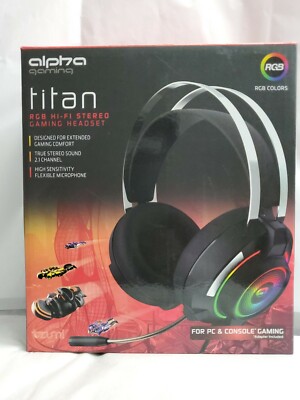 Alpha Gaming Titan Gaming Headset | eBay