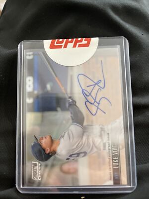 2021 Topps Stadium Club Chrome #SCCBA-LV Luke Volt auto card | eBay