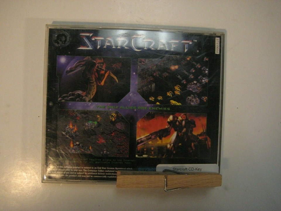 Starcraft PC CDROM 1998 Windows RTS Game US Version 3348542036437 | eBay