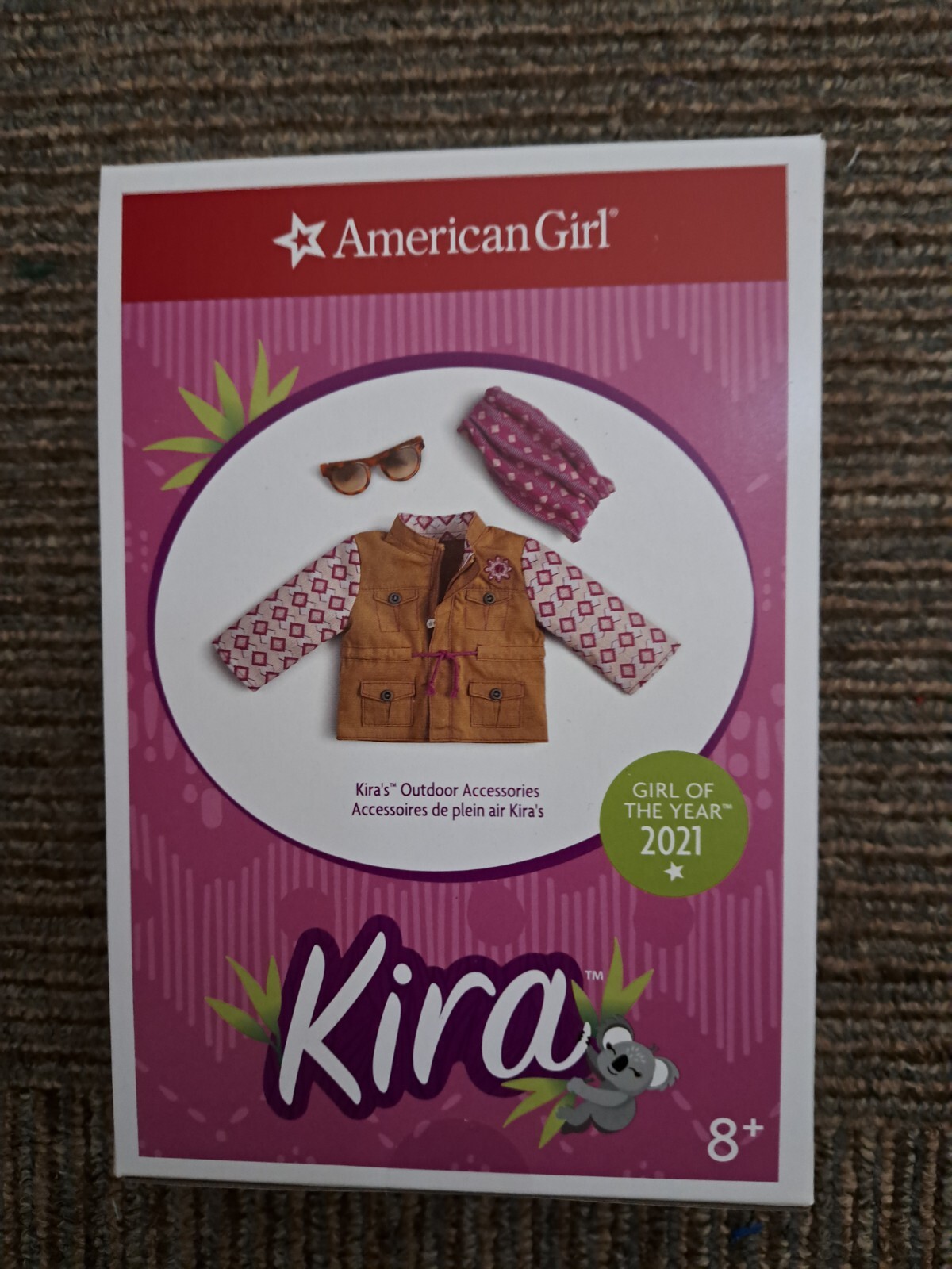 AMERICAN GIRL KIRA OUTDOOR ACCESSORIES BNIB | eBay