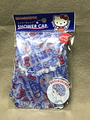Daiso Sanrio Hello Kitty Reusable Shower Cap | eBay
