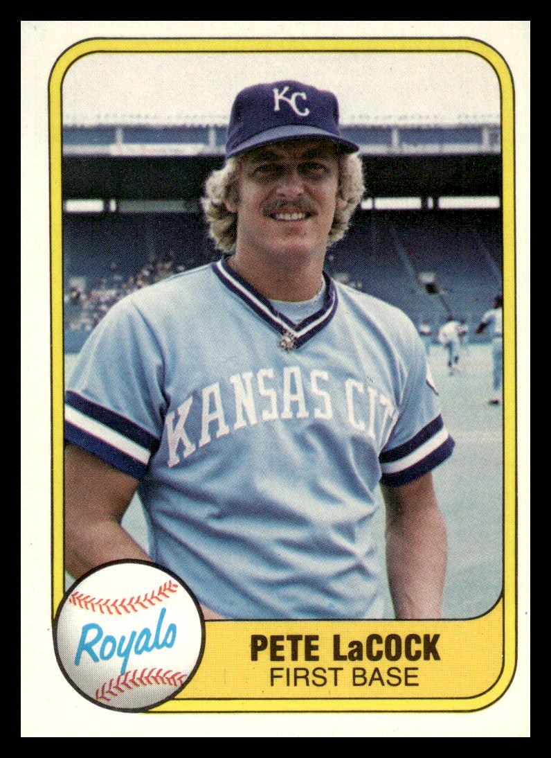 1981 Fleer #47 Pete LaCock Kansas City Royals | eBay