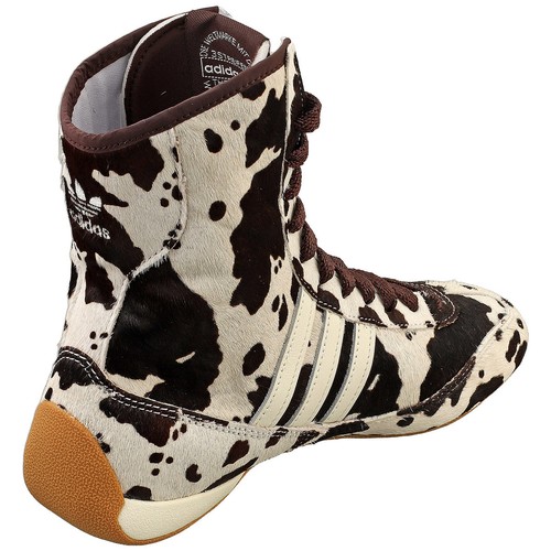 adidas Rasant Mid Womens Ankle Sneakers in Brown Off White - 6.5 US ...