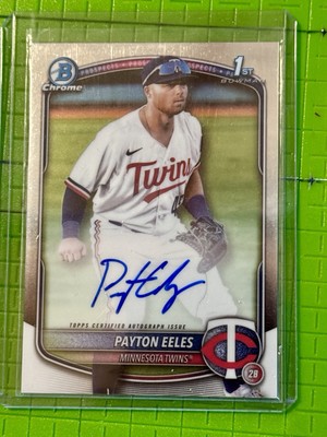 2025 Bowman Payton Eeles 1st Bowman Chrome Prospect Autograph #CPA-PE ...
