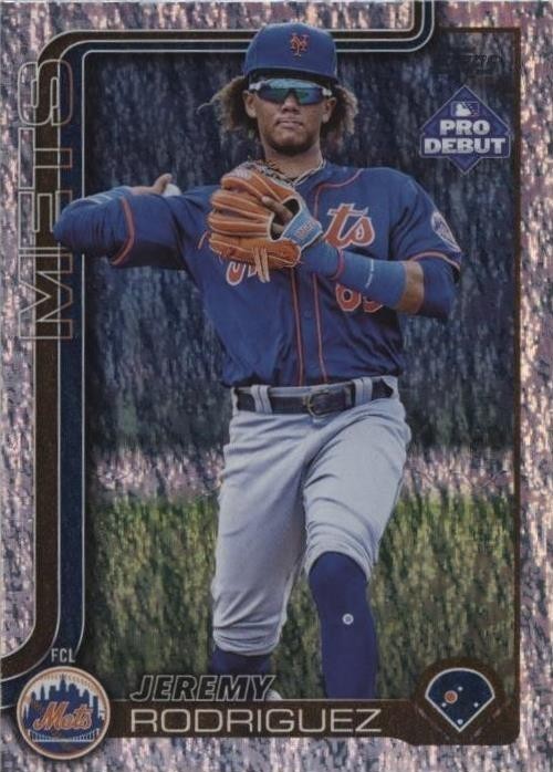 2025 Topps Pro Debut - Jeremy Rodriguez #PD-85 Sparkle Foil /175 (RC ...