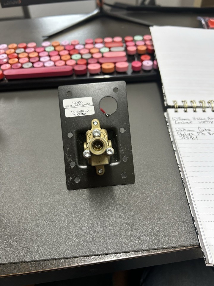 Williams Three Way Air Switch with Lockout WM781-100 (New Old Stock) | eBay