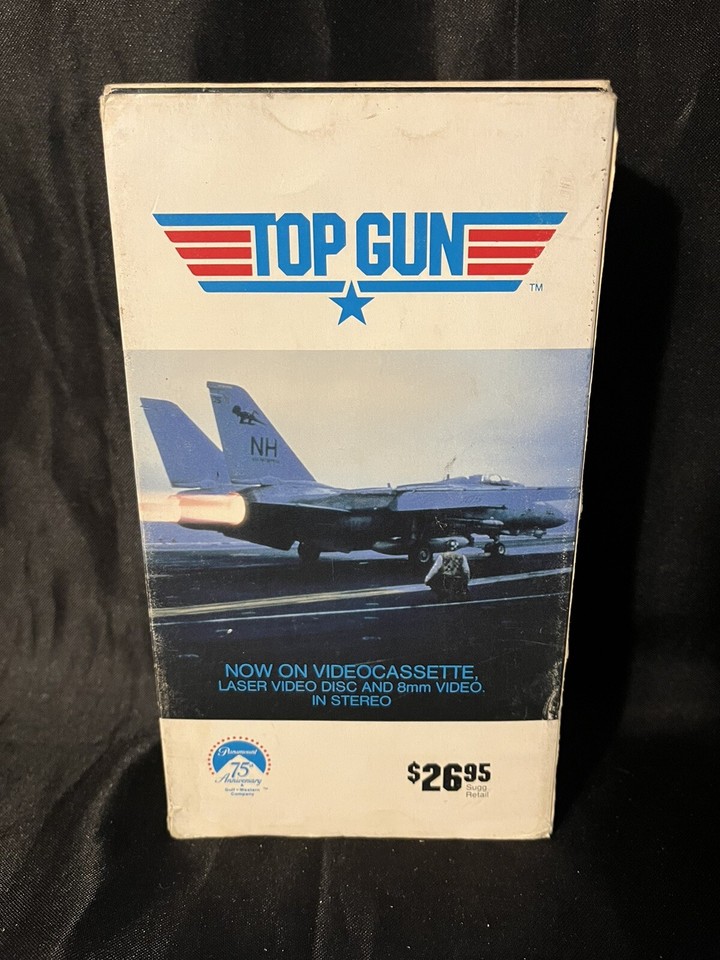 Top Gun VHS Very Rare Promotional Slipcover, Diet Pepsi Ad | eBay