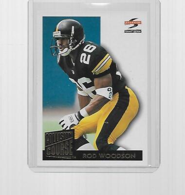 1995 SCORE FOOTBALL COLLISION COURSE ROD WOODSON #137 | eBay