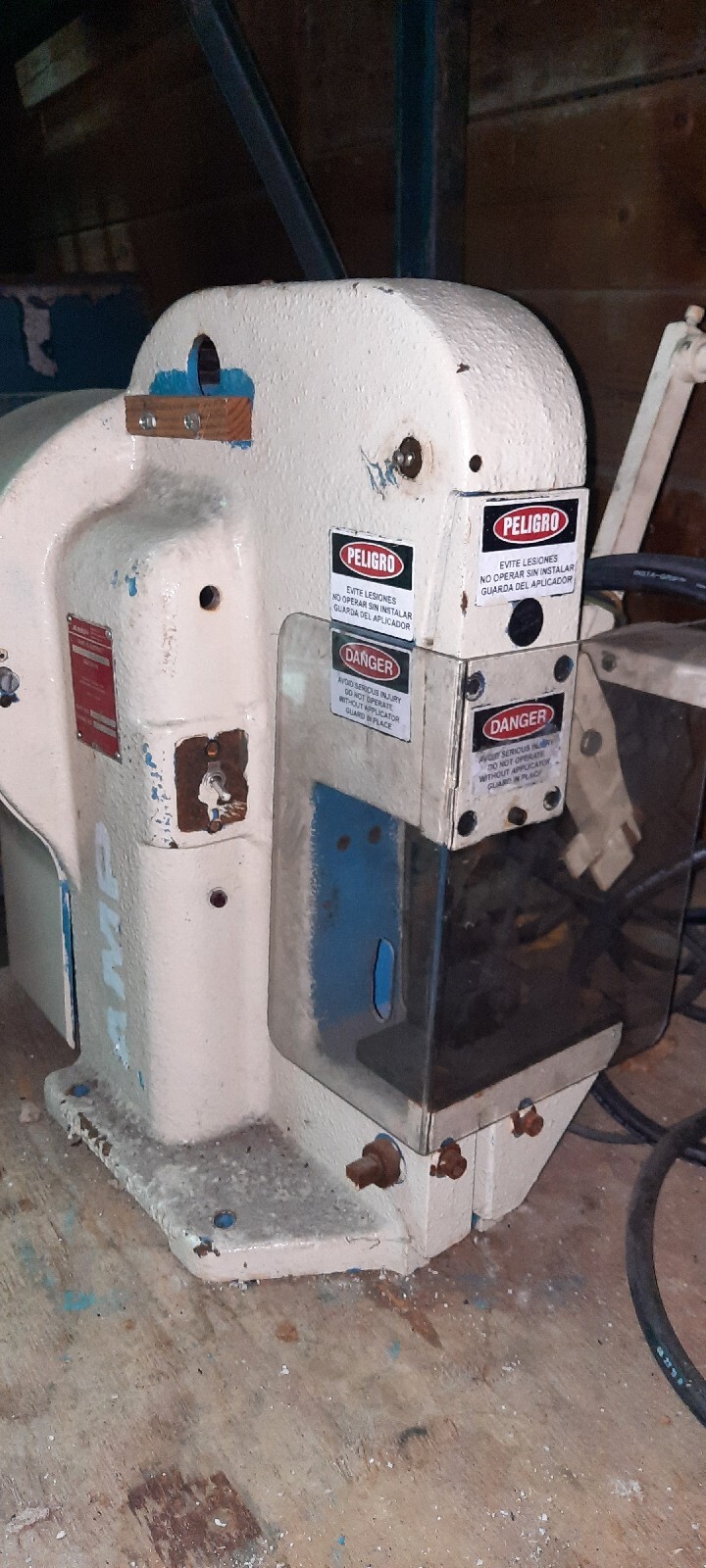 AMP-O-Lectric Model K Terminating Crimping Press | eBay