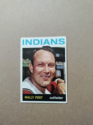 1964 a1 Topps Baseball #253 Wally Post Cleveland Indians | eBay