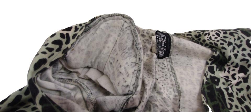 1980s Leopard Green Dress Stretch S/M Does 40s Retro Rockabilly ...