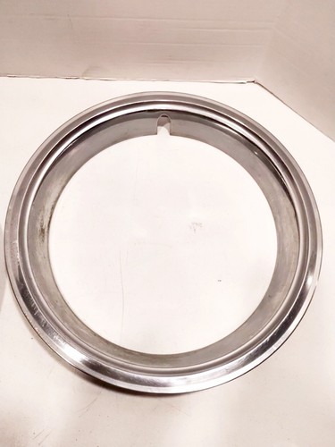 Chrome BEAUTY TRIM RING 14" wheel (13.5" to clips), 15" Face, 2" deep ...