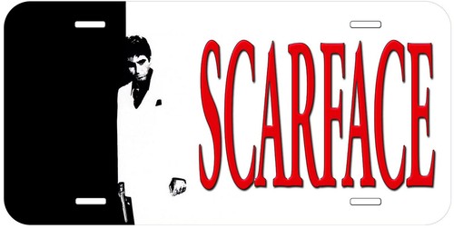 Scarface Aluminum Novelty Tag Car License Plate | eBay