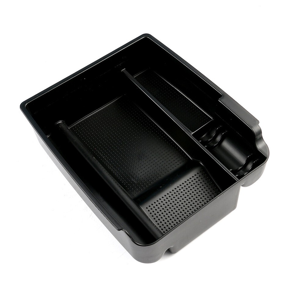 Front Console Central Armrest Storage Box Black Fits For 2011-2014 Kia ...