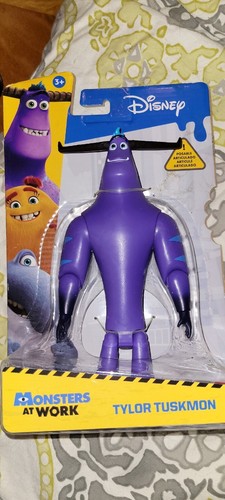 Disney Monsters at Work Tylor Tuskmon 8" Action Figure Plus Character ...