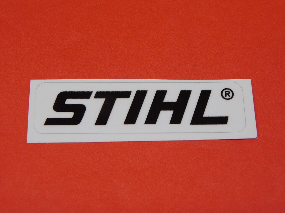 SET OF 5 STIHL STICKER DECAL FOR STIHL CHAINSAWS BLOWERS TRIMMERS ...