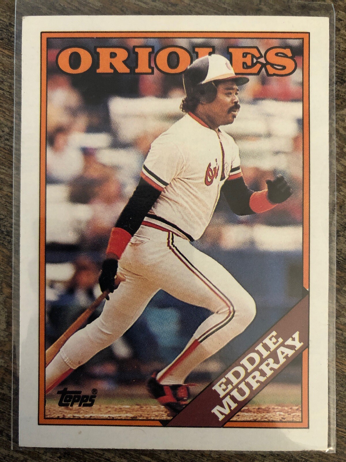 1988 Topps #495 Eddie Murray Baseball Card (Baltimore Orioles) NR ...