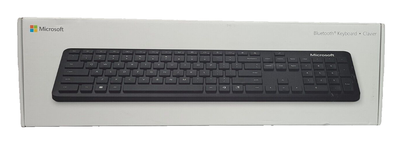 Microsoft Bluetooth Keyboard - Black (QSZ-00001) for sale online | eBay