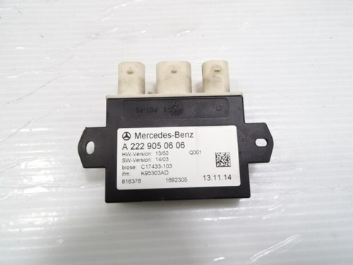 15 Mercedes W222 S550 module, trunk lid, 2229050606 | eBay