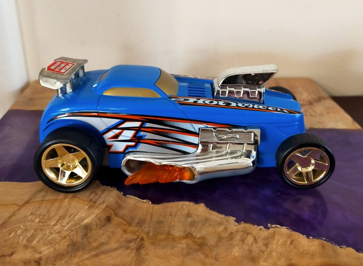 Mattel Hot Wheels Rumble Machine 2002 push down and go | eBay