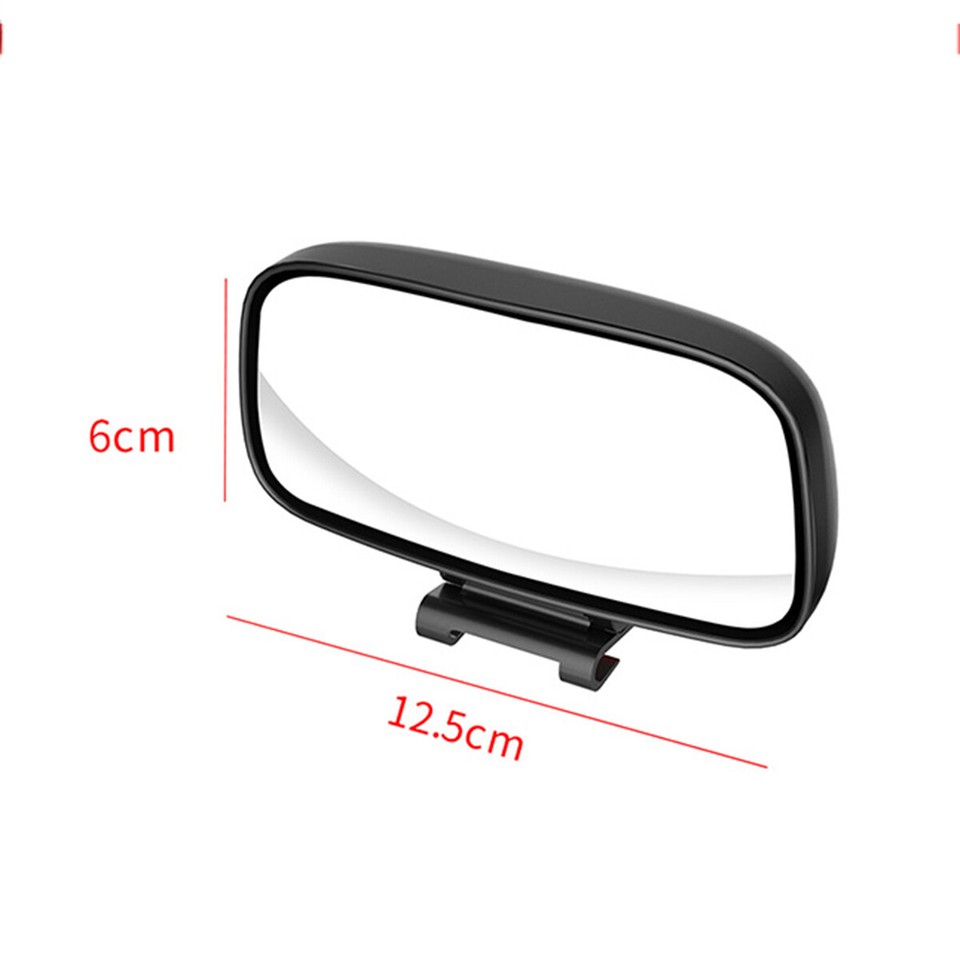 360° Adjustable Blind Spot Mirror Angle Convex Rear View Mirror Auto ...