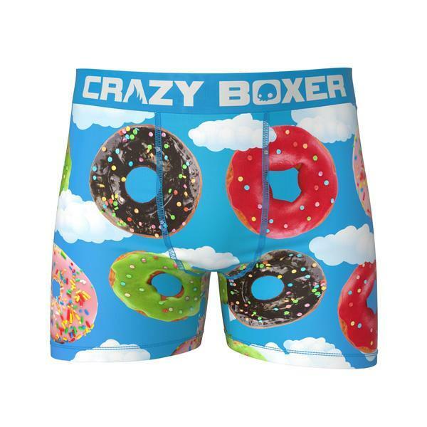 Crazy Boxer Sprinkles Frosted DOUGHNUTS Clouds Colorful Boxer Briefs ...