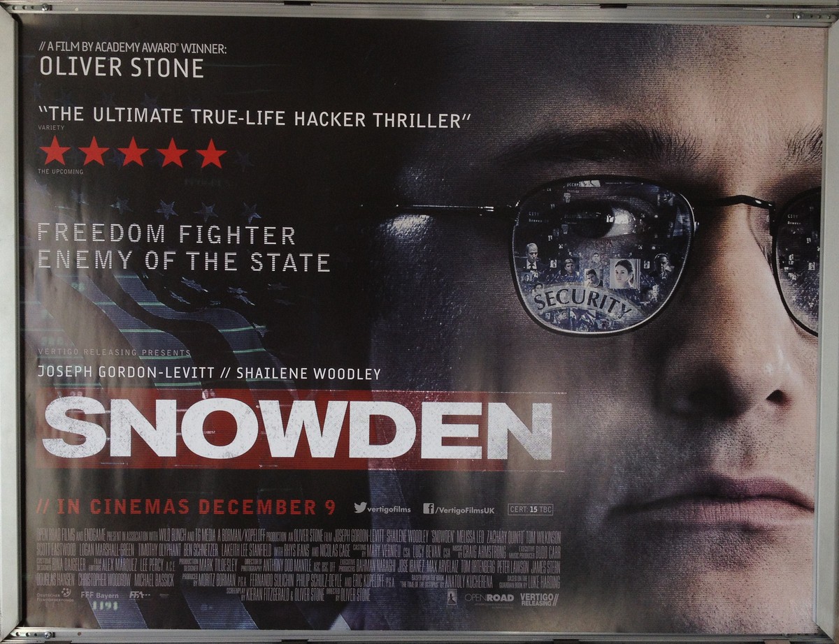 Snowden Movie Poster