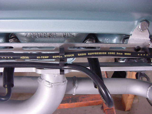 Mr. Gasket 6018 Universal Spark Plug Wire Divider Bracket Set - Brushed ...