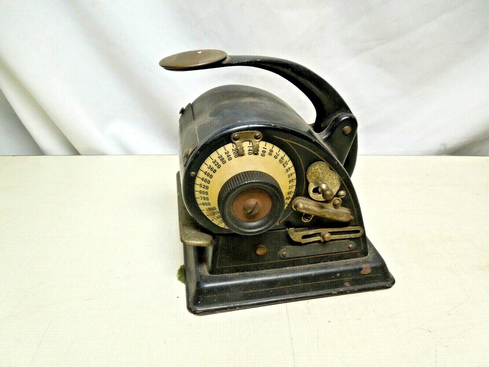 Protectograph Check Embosser Model H #193057 Working Condition | eBay