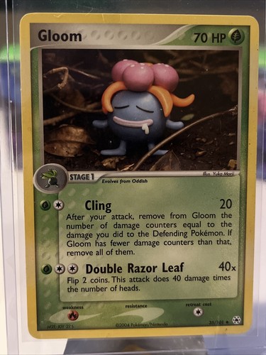 Gloom 35/101 Ex Hidden Legends Regular Uncommon Pokemon Card Non Holo ...