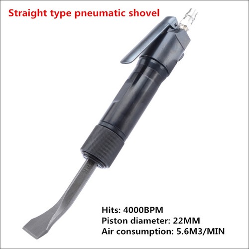 Straight type Pneumatic shovel air chisel Rust remover Auto brake ...