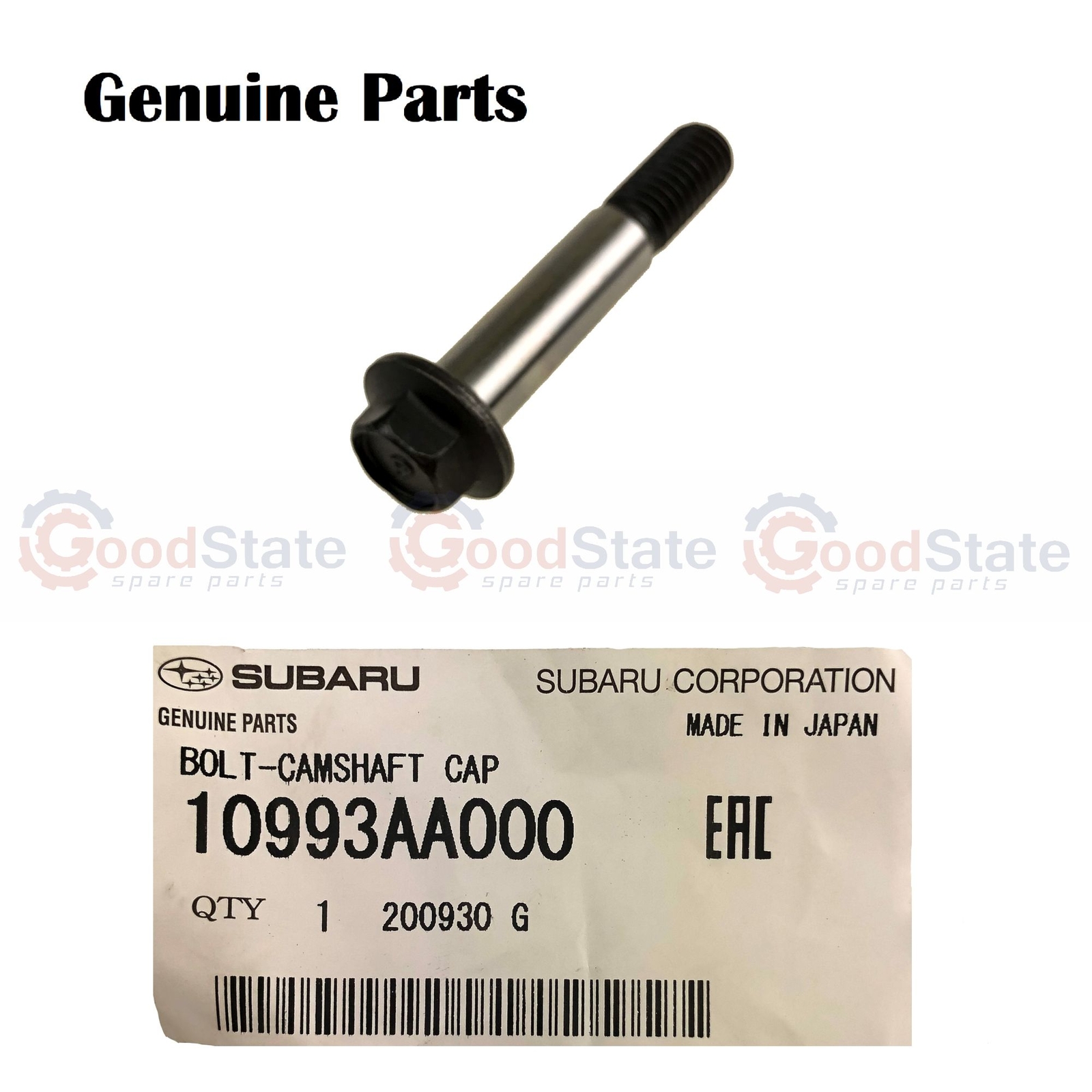 Genuine Bolt Camshaft Cap 10993AA000 X2 for sale online | eBay