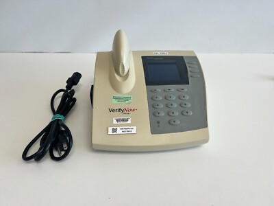 F9: Accumetrics VerifyNow System Rapid Platelet Lab Analyzer | eBay