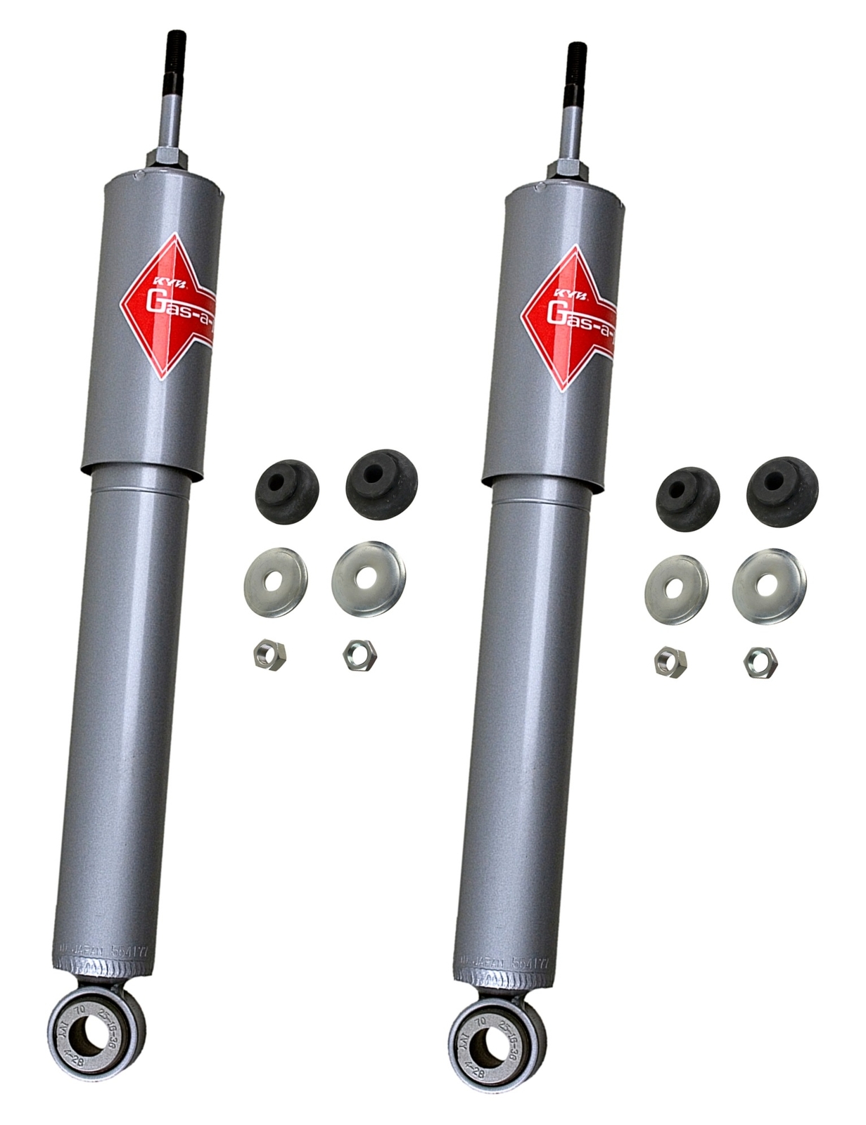 NEW Pair Set of 2 Front KYB Shock Absorbers For Ford E-250 Econoline ...