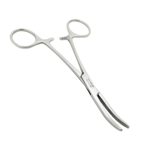 Hemostatic Artery Dissecting Pean Forceps Curved Surgical Locking Clamp ...