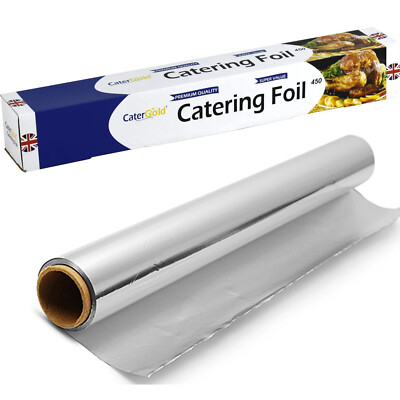 Aluminium Kitchen Catering Foil 450mm x 60m Wrapping Baking Tin Foil ...