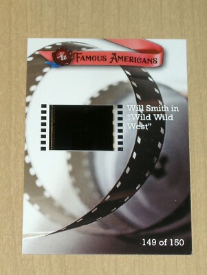 2021 Historic Autographs Famous Americans Film Clip Will Smith Wild ...