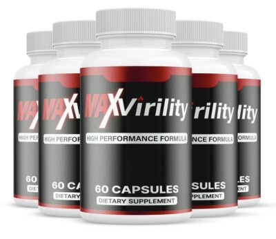 (5 Pack) Max Virility Male Health Pills to Boost Stamina and Energy Levels | eBay