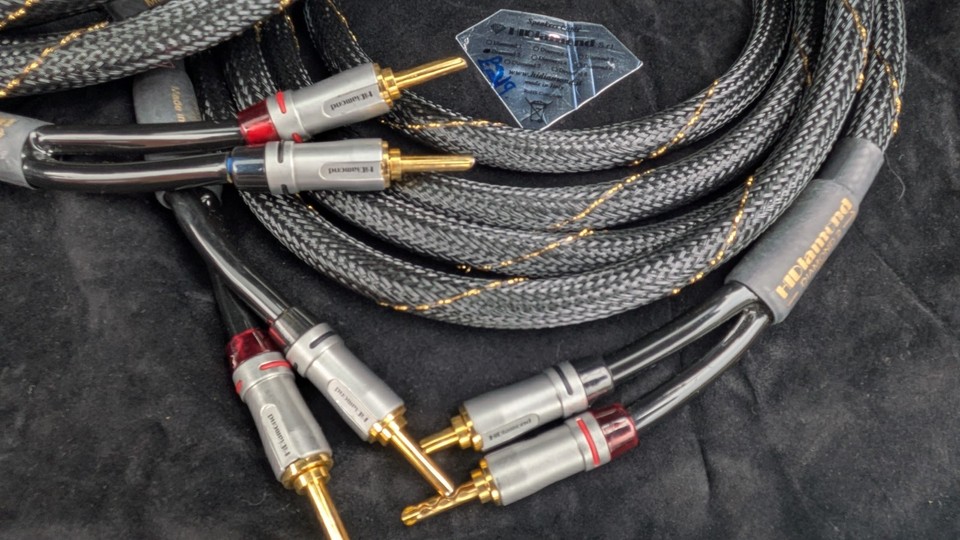Hi-Fi speaker cables - Handmade By HI DIAMOND, ITALY. "Diamond 2 ...