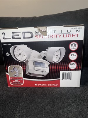 Lithonia Lighting LED Outdoor Motion Security Light | eBay